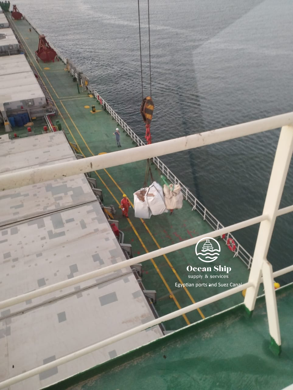 From our last supplying /operations - Ocean Shipping Services